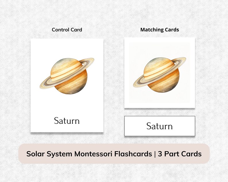 Tarjetas didácticas editables del sistema solar para niños, Tarjetas ...