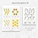 Easter Count and Clip Cards Numbers 1-20 Count Flashcards for Kids ...