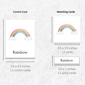 12 Weather Flashcards for Kids, Printable Weather Learning Montessori ...
