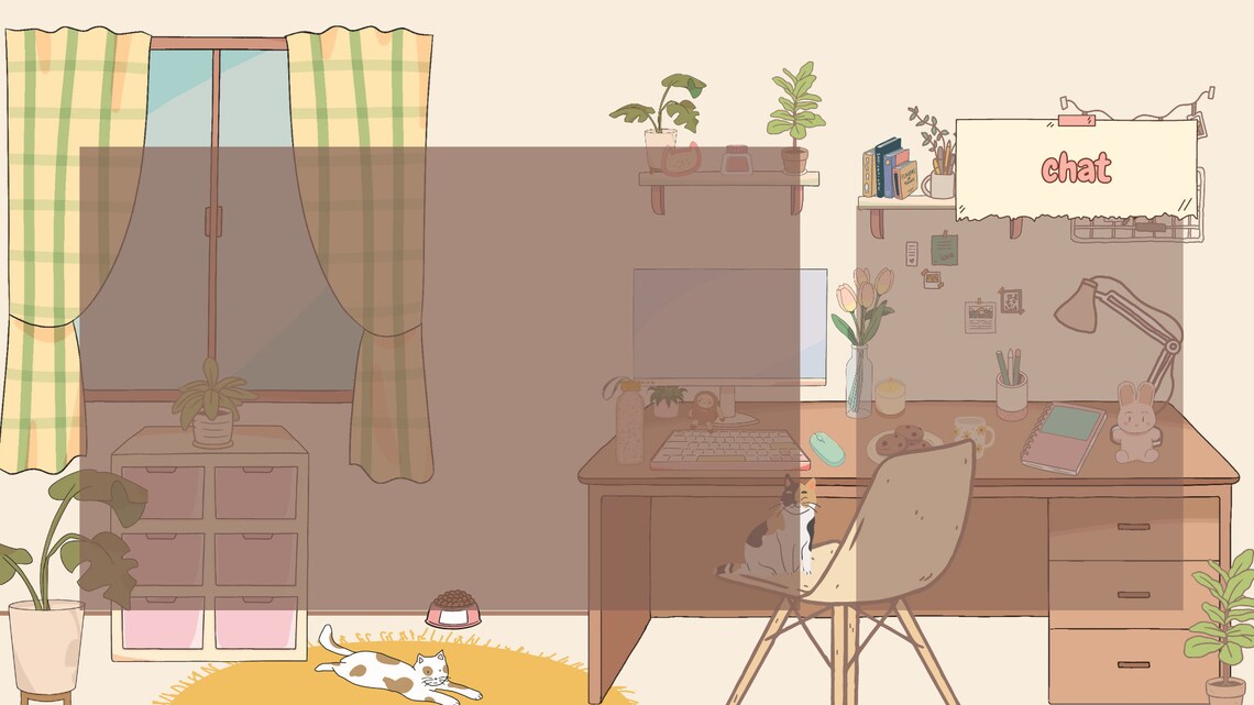 Cozy Room Twitch Stream Package - Etsy