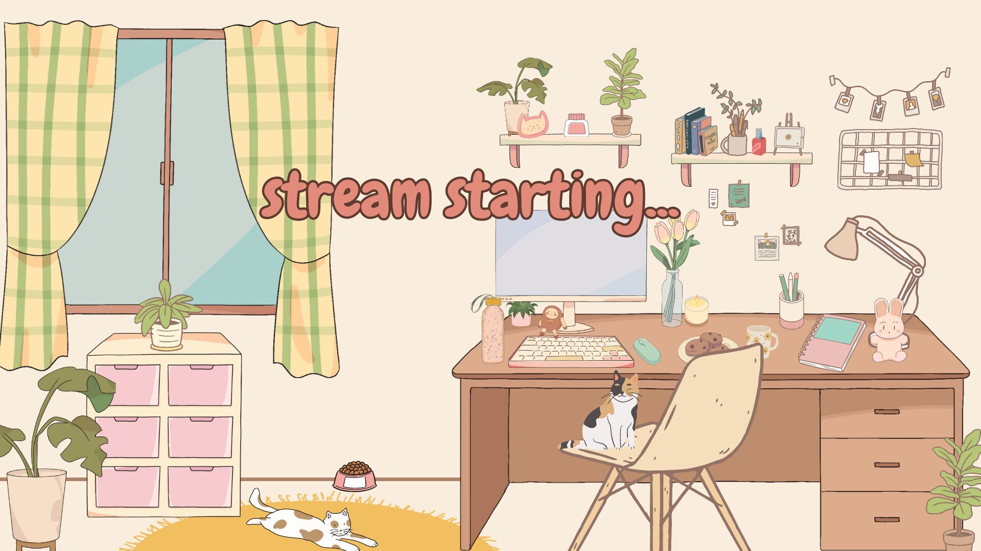 Cozy Room Twitch Stream Package - Etsy