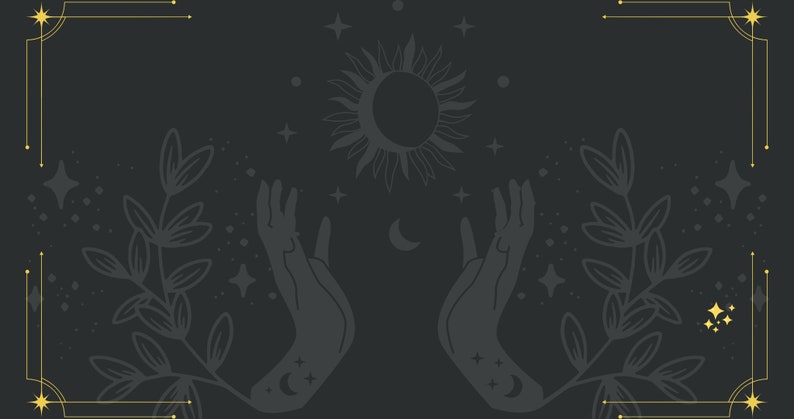 Witchy Twitch Stream Pack Animated Scenes, Overlays, Panel Headers and ...