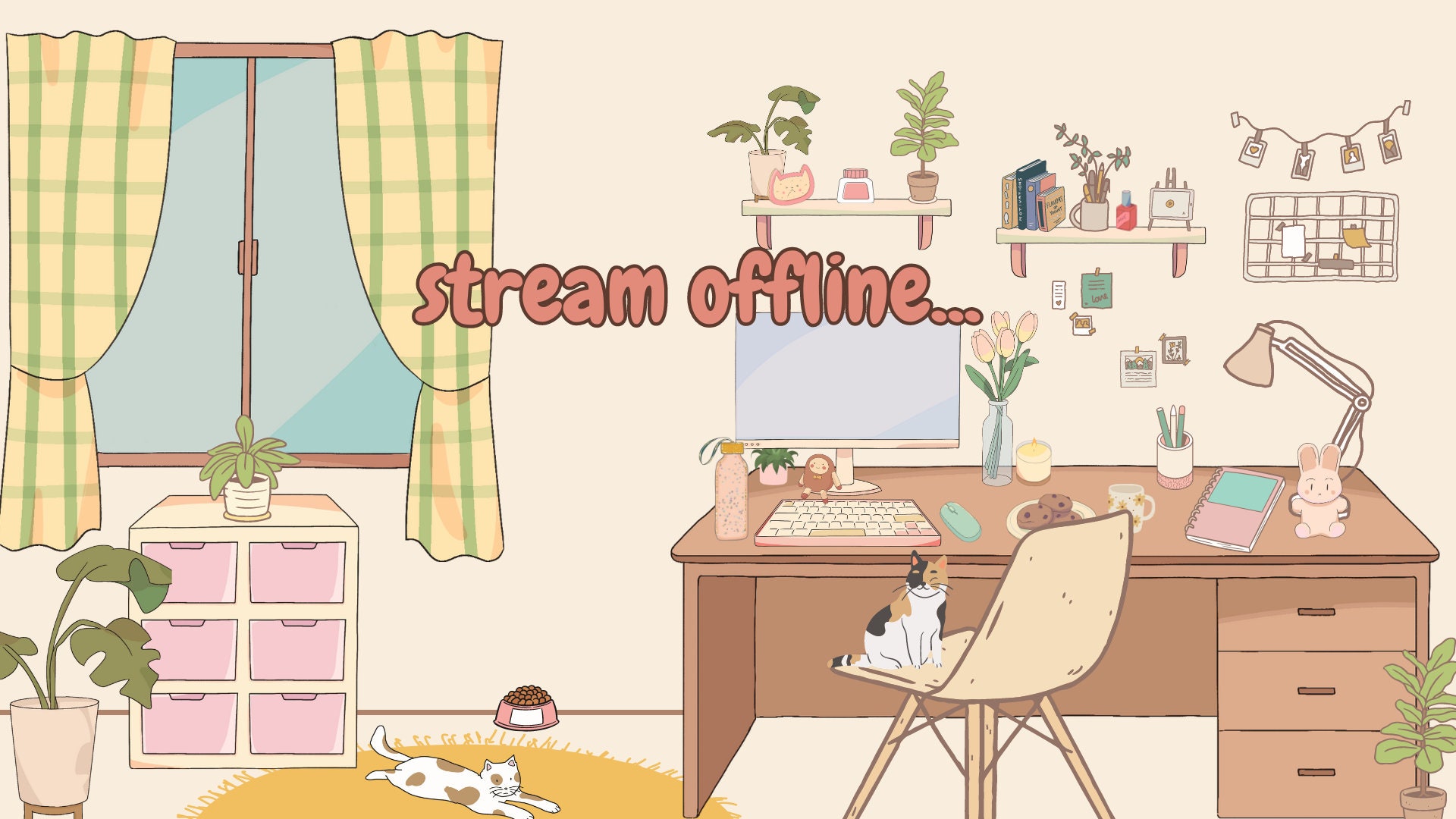 Cozy Room Twitch Stream Package - Etsy