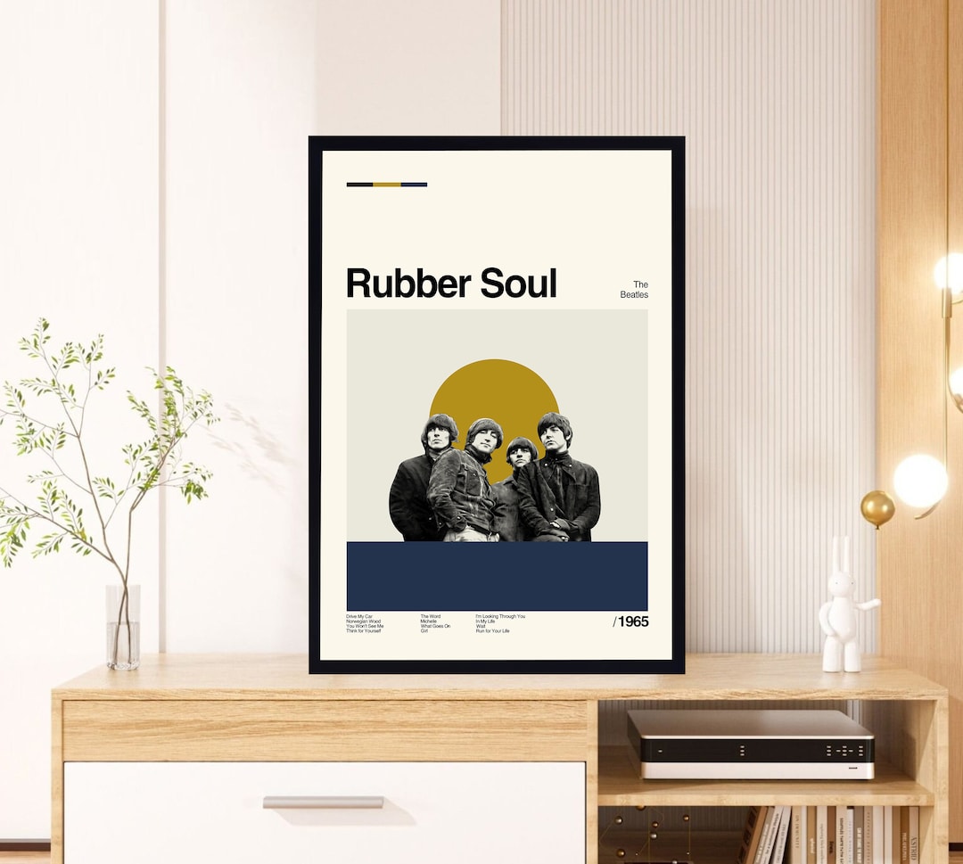 Rubber Soul Poster the Beatles Film Classic Poster Retro - Etsy