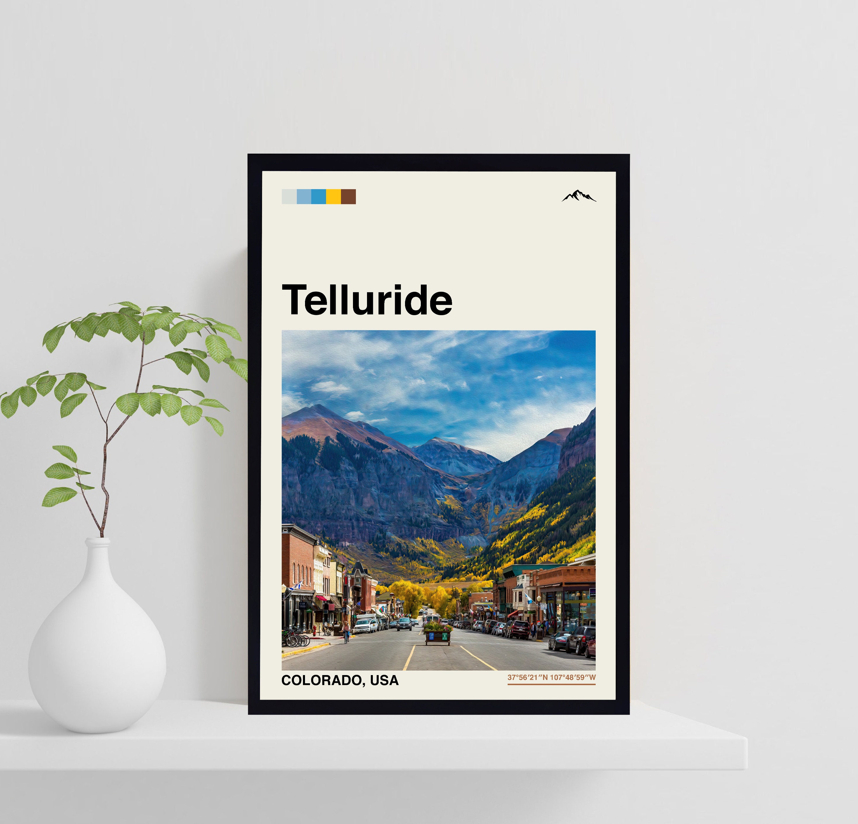 Telluride Poster Telluride Travel Telluride Travel Poster - Etsy