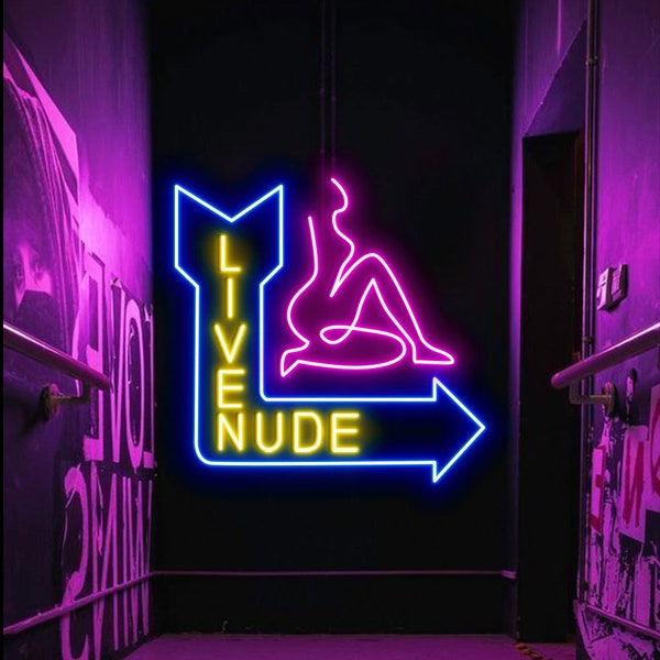 Live Nudes Neon Sign Etsy 7552