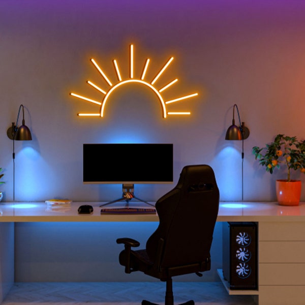 Neon Desk Sign Custom - Etsy