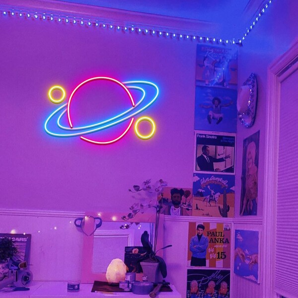 Neon Galaxy - Etsy