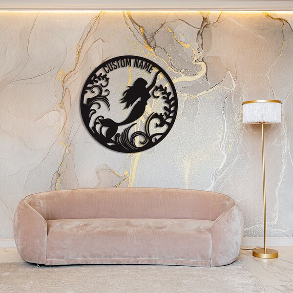 Mermaid Outdoor Light - Etsy