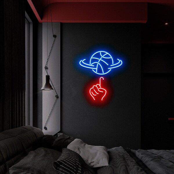 Neon Basketball Png - Etsy