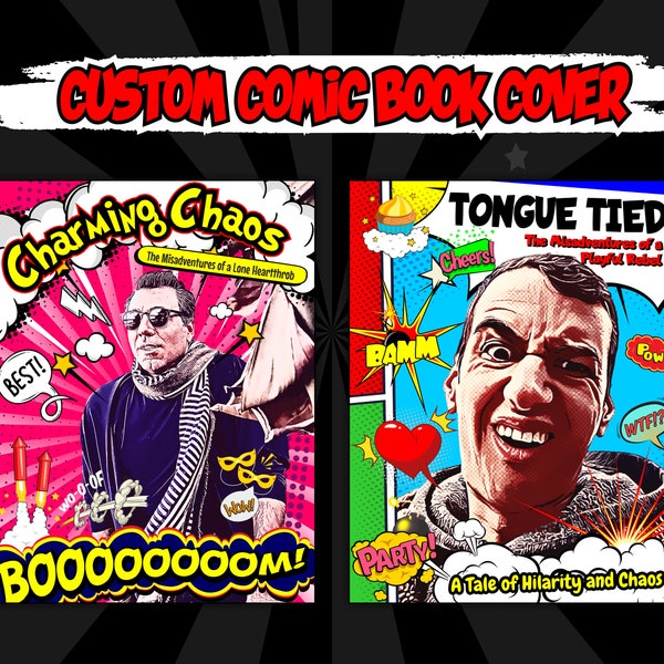 Custom Comic Book Cover for Dad - Make Your Own Comic Book Cover