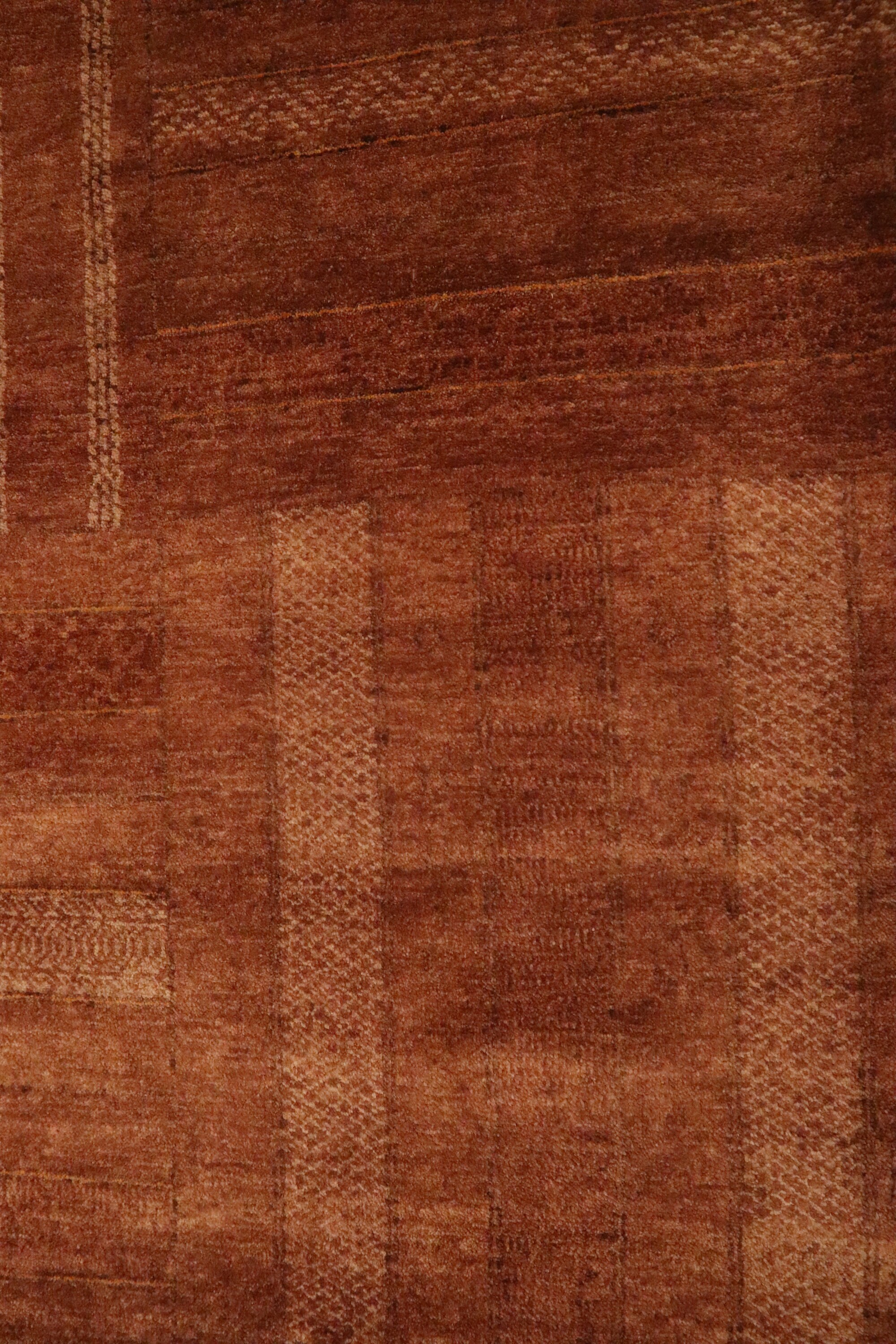 8x12 Ft Brown Gabbeh Rug, Modern Afghan Hand Knotted Contemporary ...