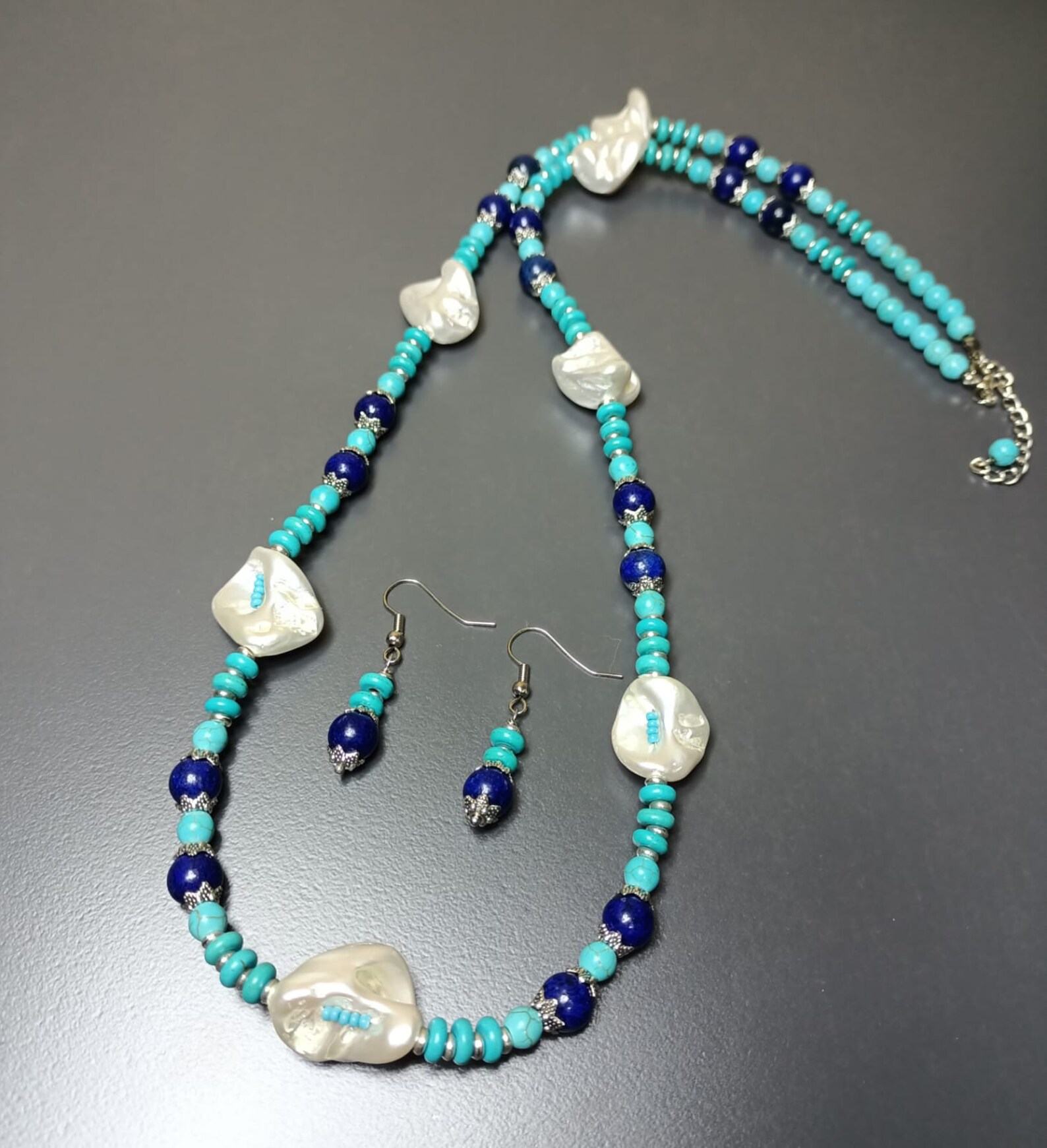 Majorca Pearl Nekclace Set, Pearl Bead - Etsy