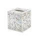 Mother of Pearl Inlay Tissue Box With Floral Design - Etsy