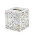 Mother of Pearl Inlay Tissue Box With Floral Design - Etsy