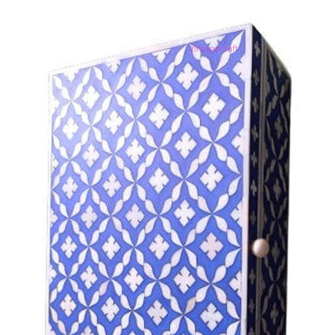 Bone Inlay Jewelry Box Handmade Storage Box Unique Pattern - Etsy