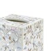 Mother of Pearl Inlay Tissue Box With Floral Design - Etsy