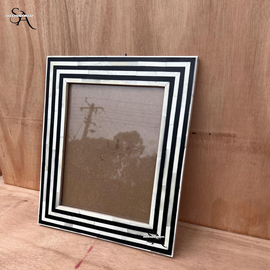 Bone Photo Frame, Picture Frame, Bone Picture Frame, Boho Picture Frame ...