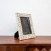 Floral Pattern Bone Inlay Photo Frame Handmade Home Decor Art - Etsy
