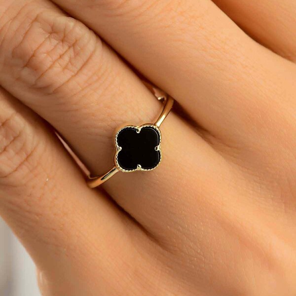 Clover Ring - Etsy