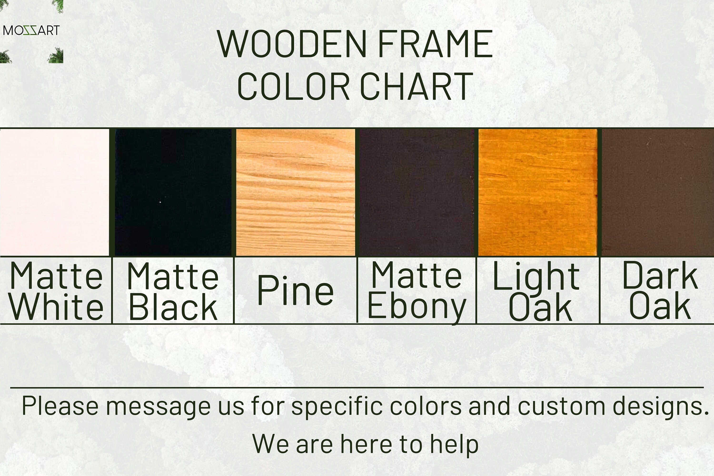 Moss Frame, Preserved Moss Wall Art, Moss Art, Moss Wall Decor, Moss ...