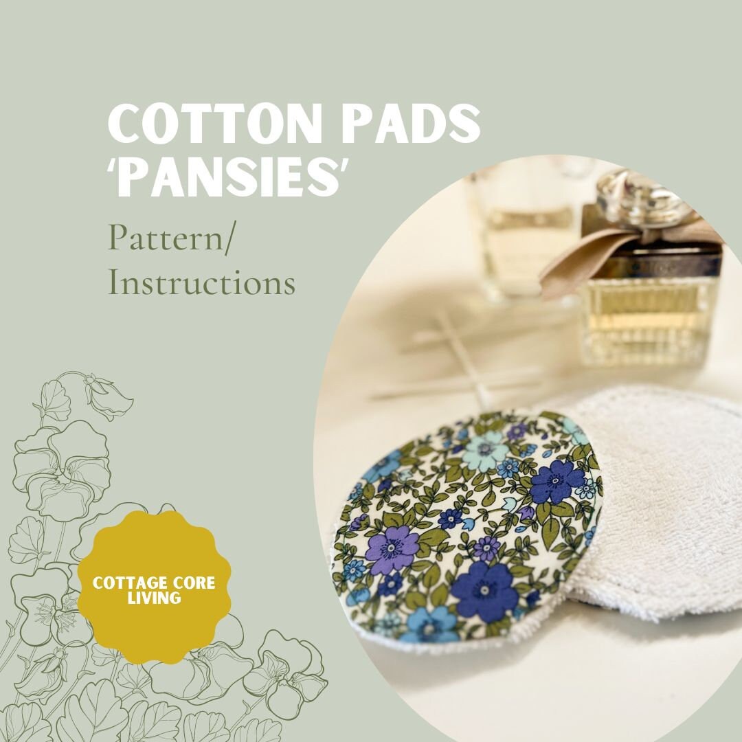 Re-usable Cotton Pads, Pattern for Re-usable Cotton Pads, Tutorial ...
