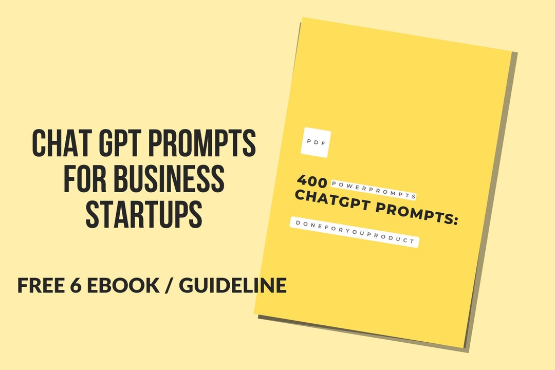 400 Prompts Chat GPT Openai Entrepreneur, Online Business, Coaches ...