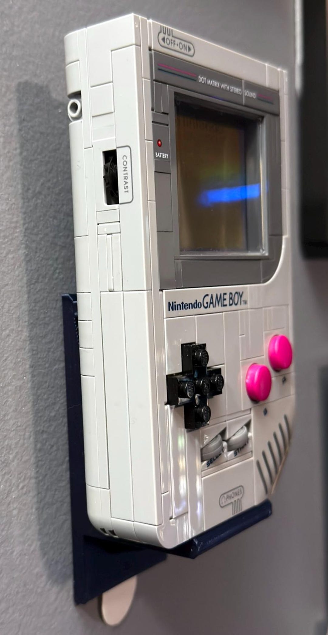 Lego Brick Inspired Game Boy Wall Mount (digital STL Files) - Etsy