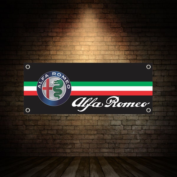 Alfa Romeo Garage Logo - Etsy