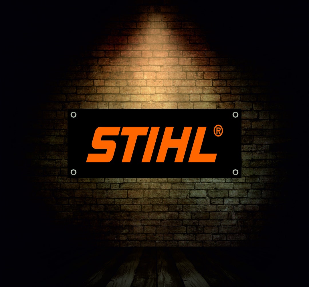 Stihl Logo Banner Vinyl Garage Signoffice or - Etsy