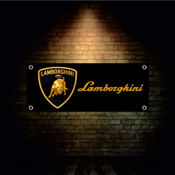 Lamborghini Banner - Etsy