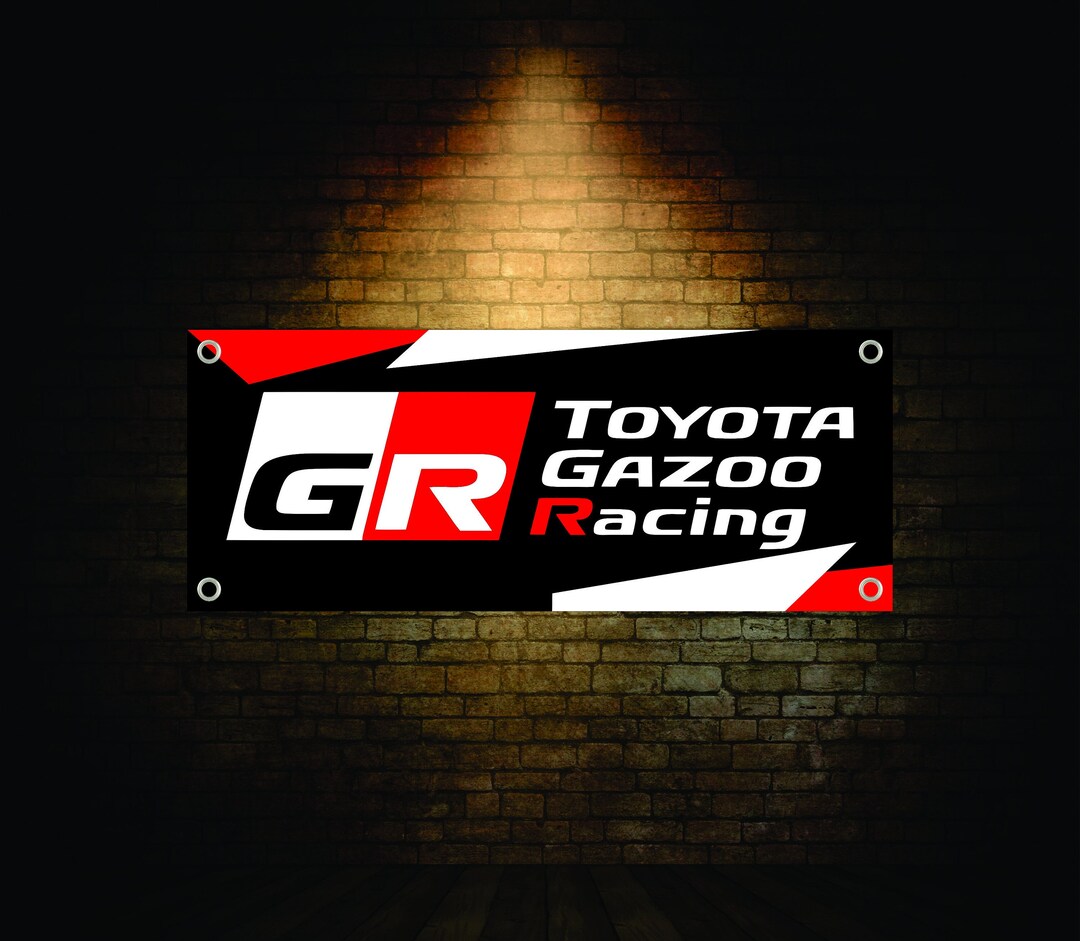Toyota Logo Banner Vinyl Garage Sign,office or Showroom,flag,racing ...
