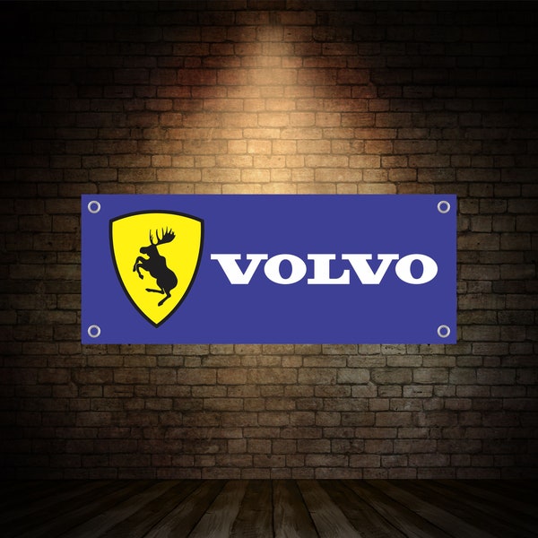 Volvo Banner - Etsy