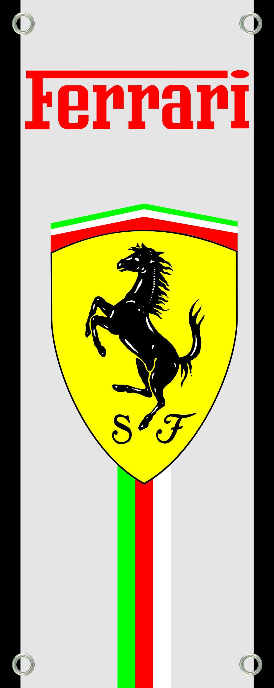 Ferrari Logo Banner Vinyl Garage Sign,office or Showroom,flag,racing ...