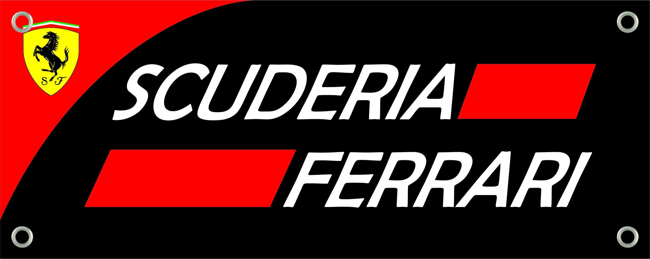 Ferrari Logo Banner Vinyl Garage Sign,office or Showroom,flag,racing ...