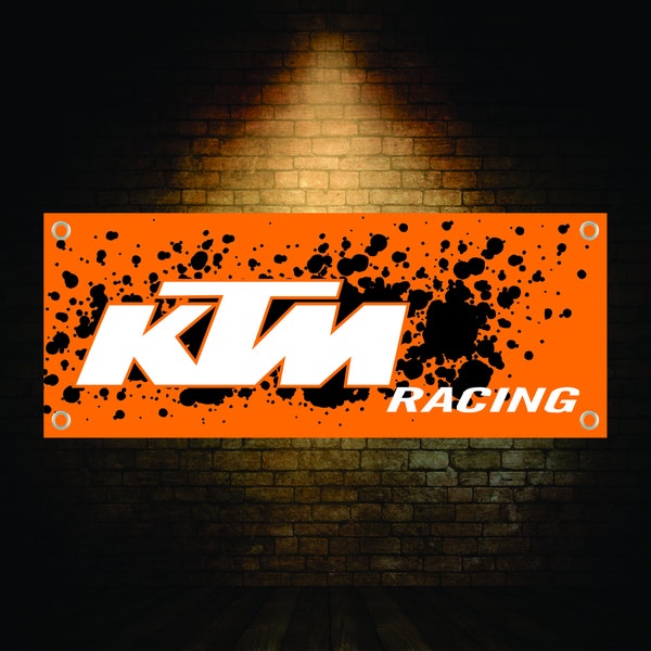 Ktm flag banner - Etsy.de