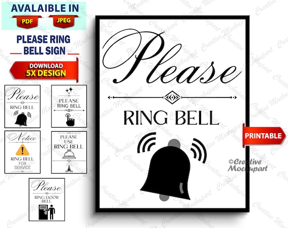 Please Ring Bell Clip Art