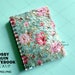 Glossy Sequin Notebook Mockup Spiral Journal Mockup, Scrapbook Mockup ...