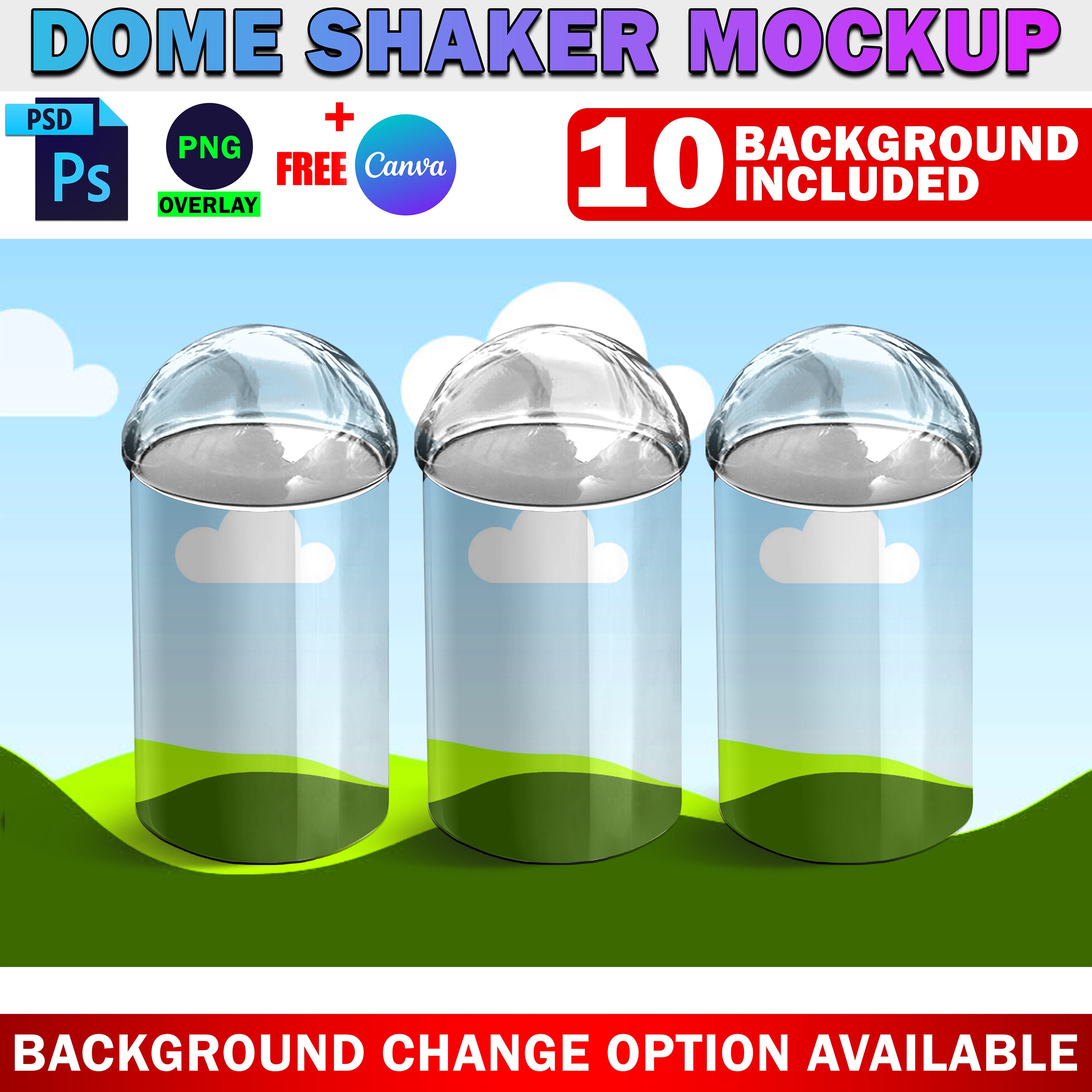 Canva Pringle Shaker Template, Dome Shaker Mockup Template, Insert Your ...