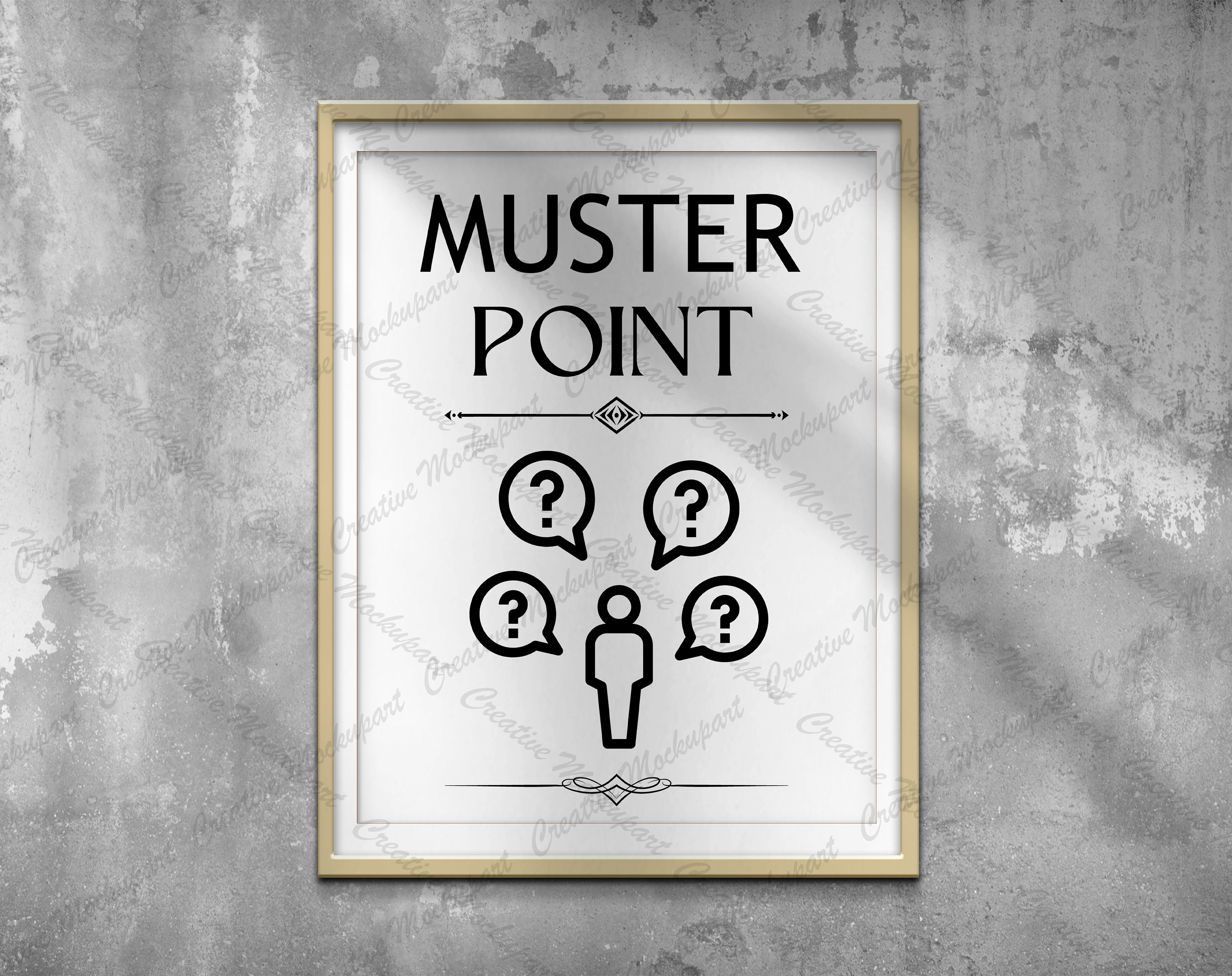 Muster Point Sign Printable Sign Pack Emergency Muster Point - Etsy ...