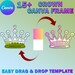 DYE Make Your Own Crown/tiara Design in Canva Bundle, Easy Drag & Drop ...