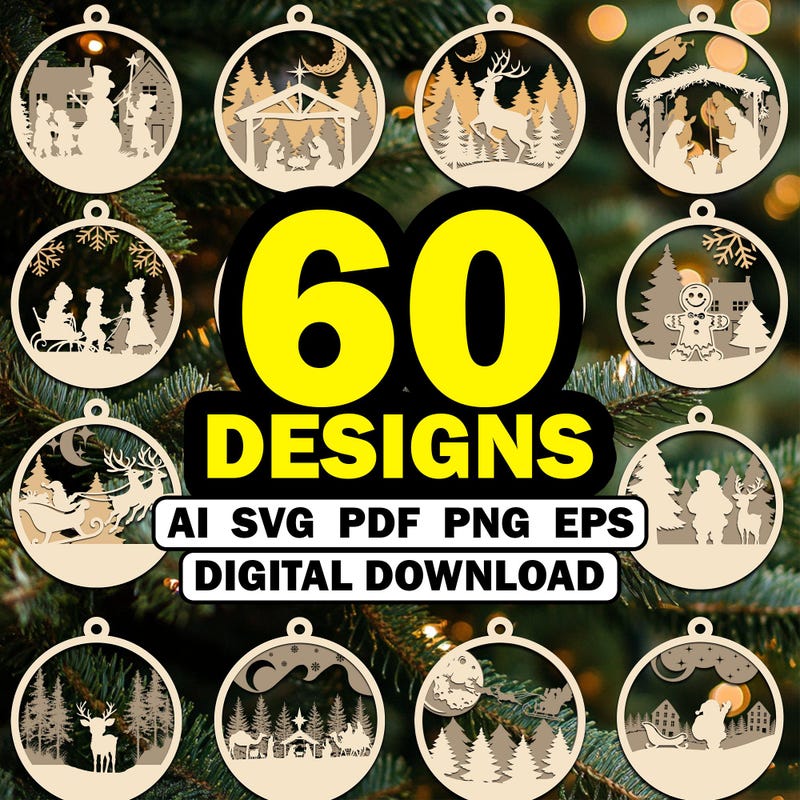 Layered Ornament - Etsy