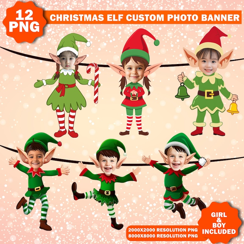 Faceless Elf Template - Etsy