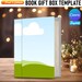Book Box Template, Canva Editable Treat Book Box, Teacher's Day Gift ...