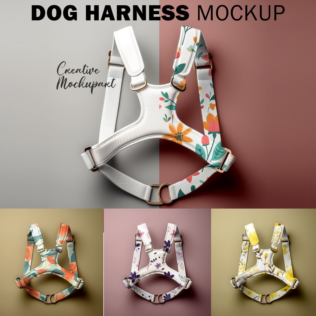Dog Harness Mockup | Dye Sublimation Dog Harness PSD | Dog Vest Mockup ...