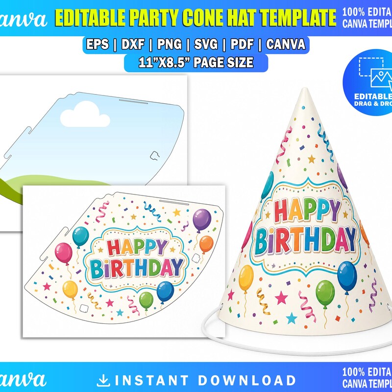 Birthday Hat - Etsy