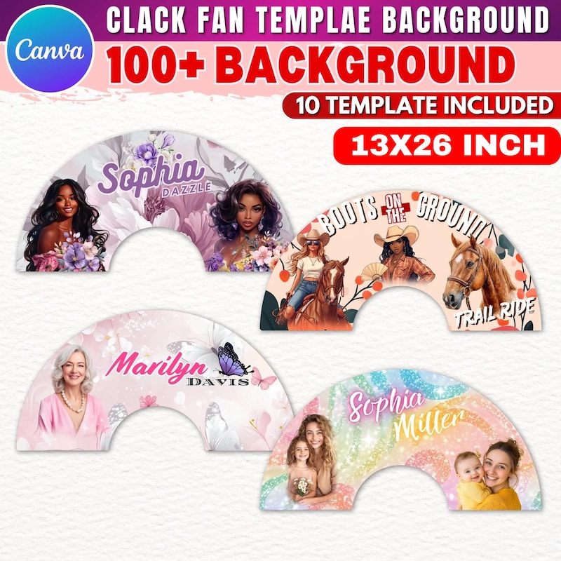 Blue Clack Fan Designs - Etsy