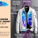 Polyester Coat Jacket Mockup | Bomber Jacket Mockup | Change Background ...