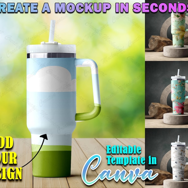 Stanley Cup Design Canva - Etsy