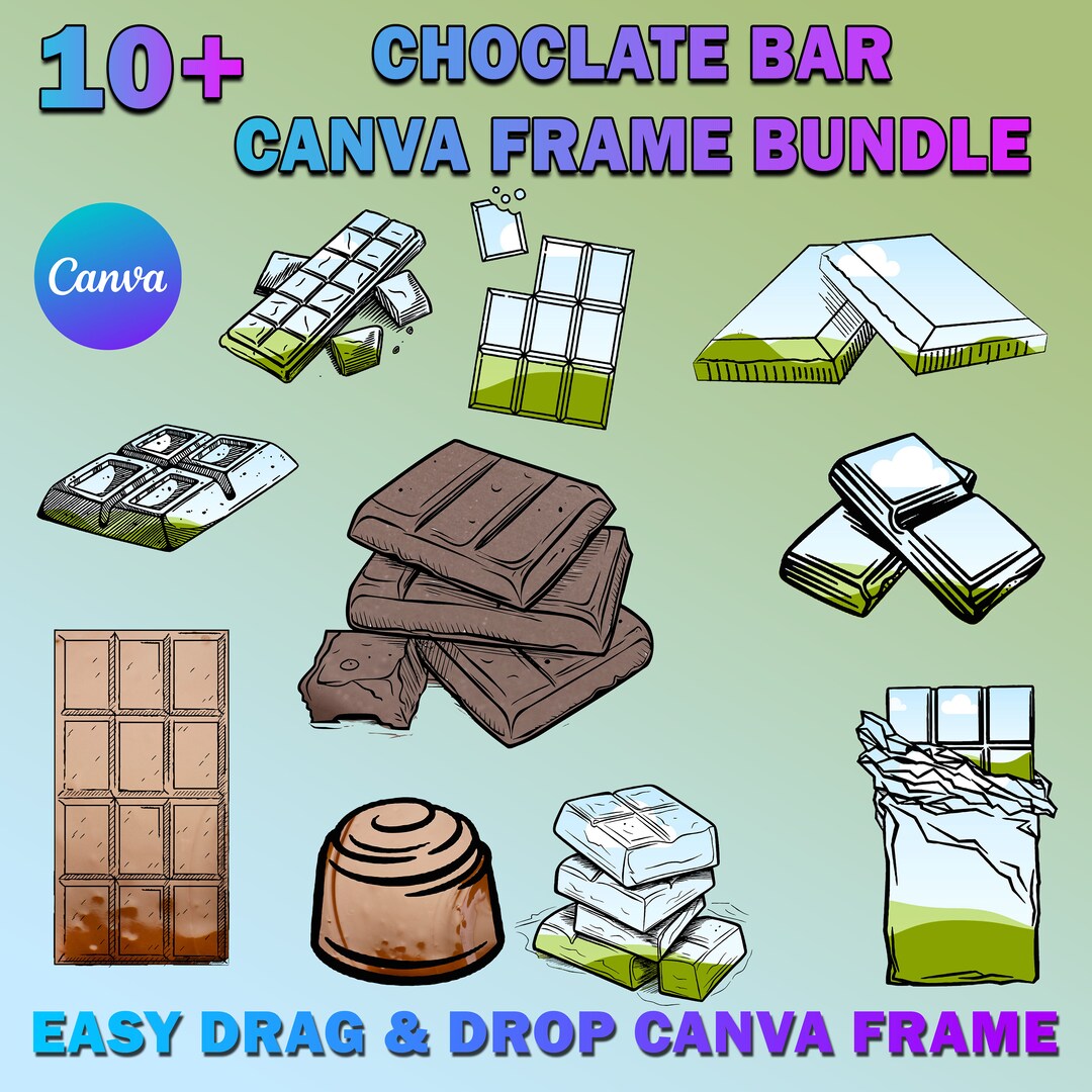 Make Your Own Chocolate Bar Design Easy Drag & Drop Candy Bar Template ...
